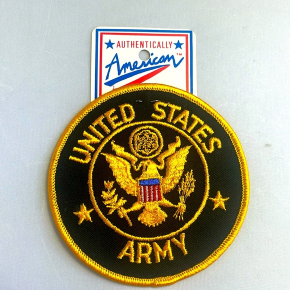 Authentically American | Other | New Us Army 4 Round Patch With Federal ...